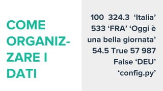 Python base lezione 3 | PDF | Databases | Computer Software and Applications
