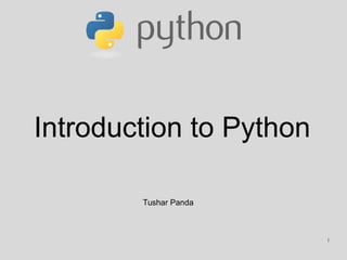Python Basics | PPT