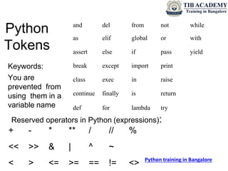 Python basics | PPTX