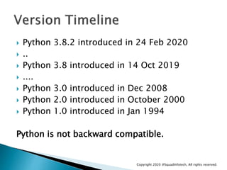 Python basics | PPTX