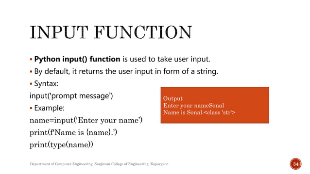 Esit135 Unit 1 Python Basics Concepts Ppt 3260
