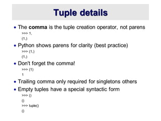 Python Basics it will teach you about data types | PPT