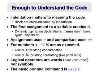 Python Basics it will teach you about data types | PPT