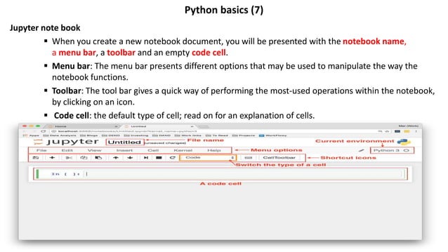 Python fundamentals | PPT