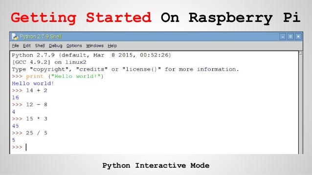 Pi Is For Python Pi Is For Python