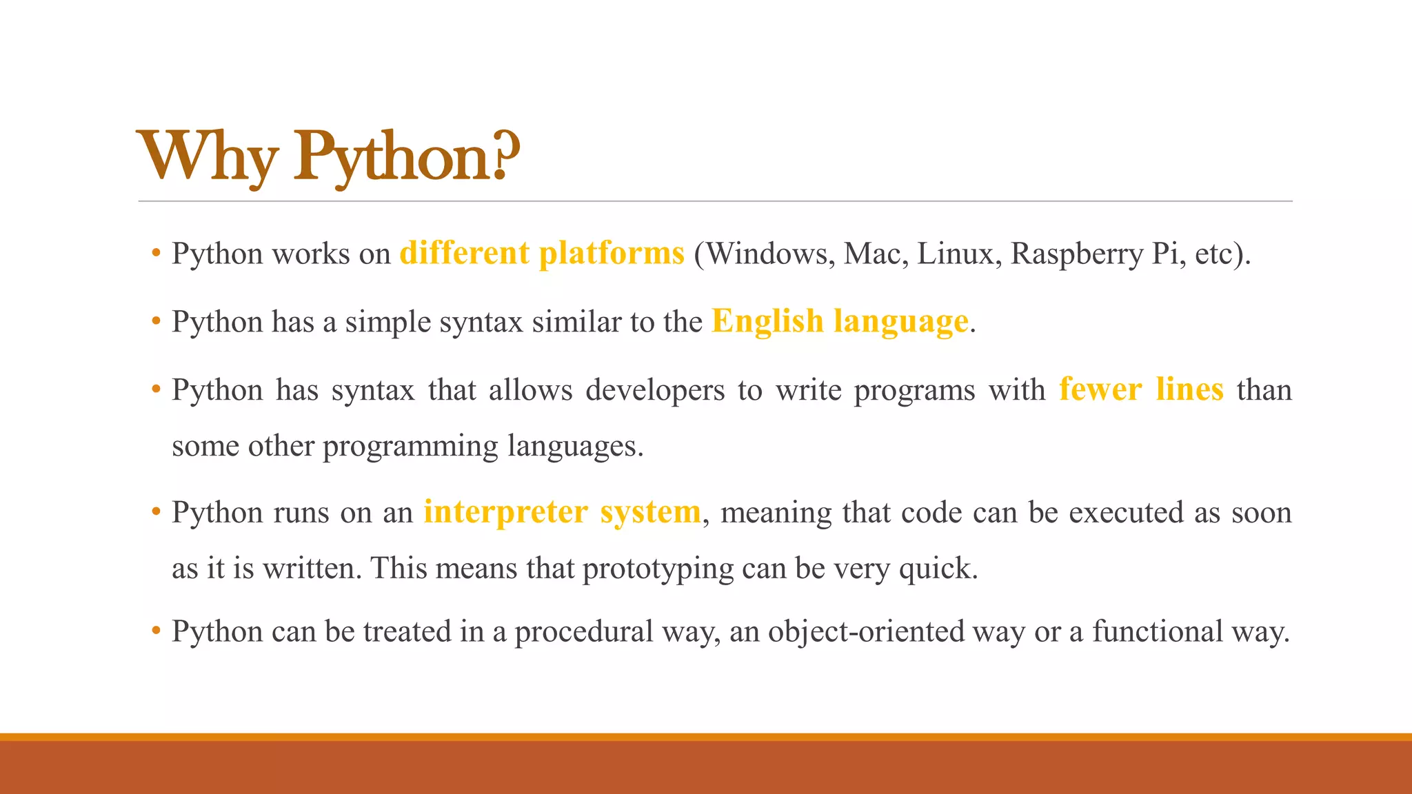 Python Basics Part1 Pdf Programming Languages Computing