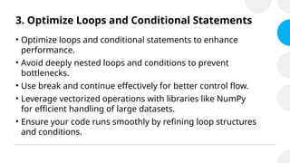 Top Python Best Practices To Boost Code Efficiency | PPTX