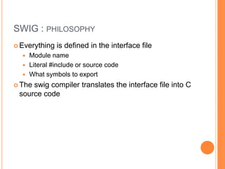 Python Bindings Overview | PPTX | Programming Languages | Computing