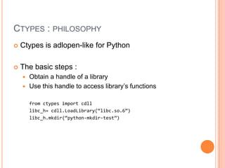 Python Bindings Overview | PPTX | Programming Languages | Computing