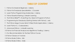 10 Free + Best Python Course Online | Python Certificate 2020