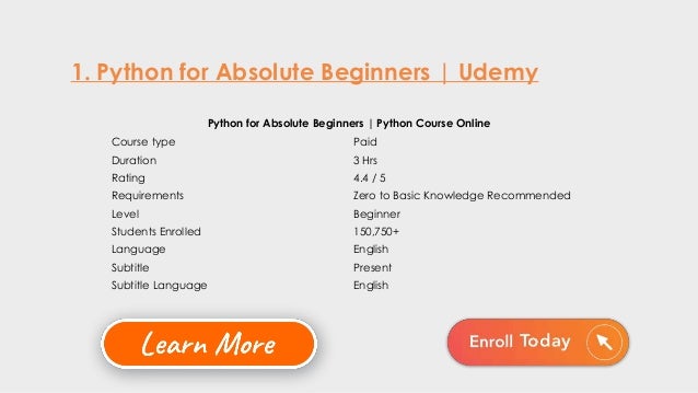 10 Free + Best Python Course Online | Python Certificate 2020