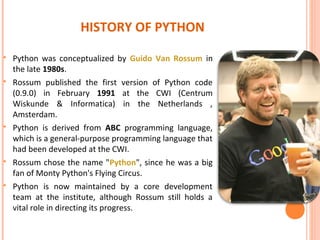 Python by Rj | PPT