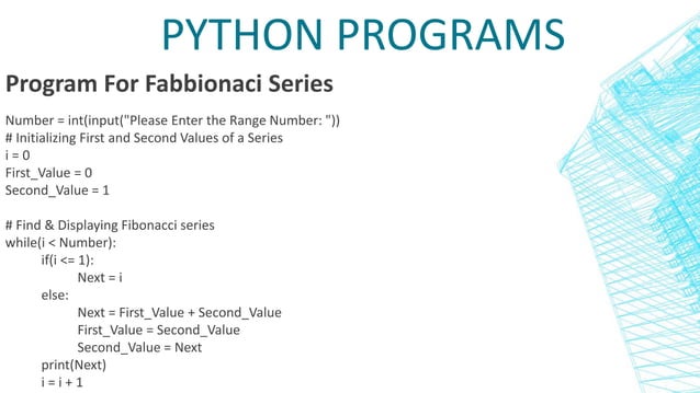 Python - An Introduction | PPTX | Programming Languages | Computing