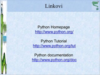 Python by zlatko markovinovic | PPT