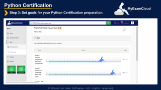 Python Certification Preparation - 10 Steps at MyExamCloud | PPT