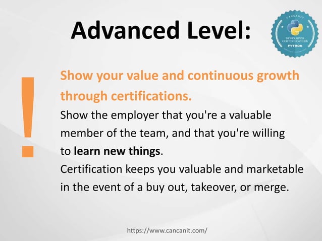 Python Certification | PPT