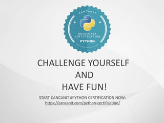 Python Certification | PPT