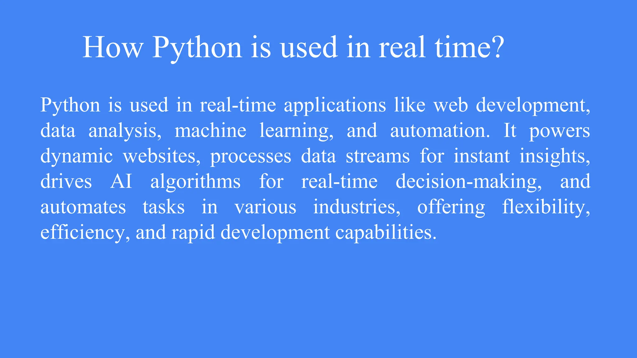 Python Certification Course In Bangalore | PPT