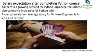 Python certification courses | PPT