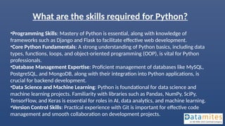 Python certification in ahmedabad with placements | PPT