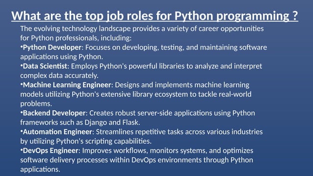 Python certification in ahmedabad with placements | PPT