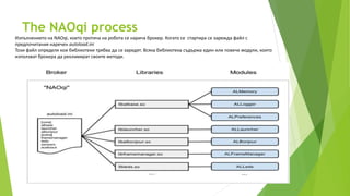 Python choreographe NAOqi Framework | PPT