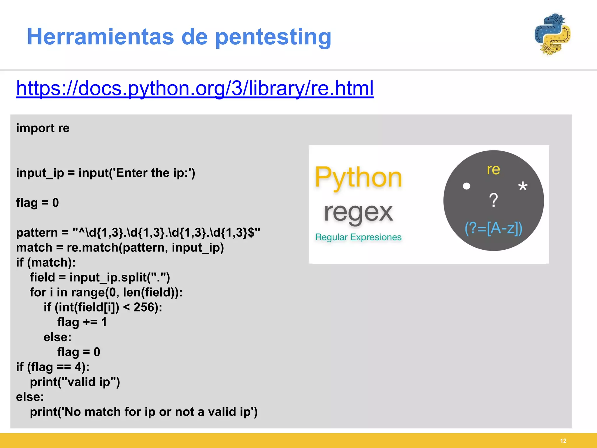Python para equipos de ciberseguridad | PDF
