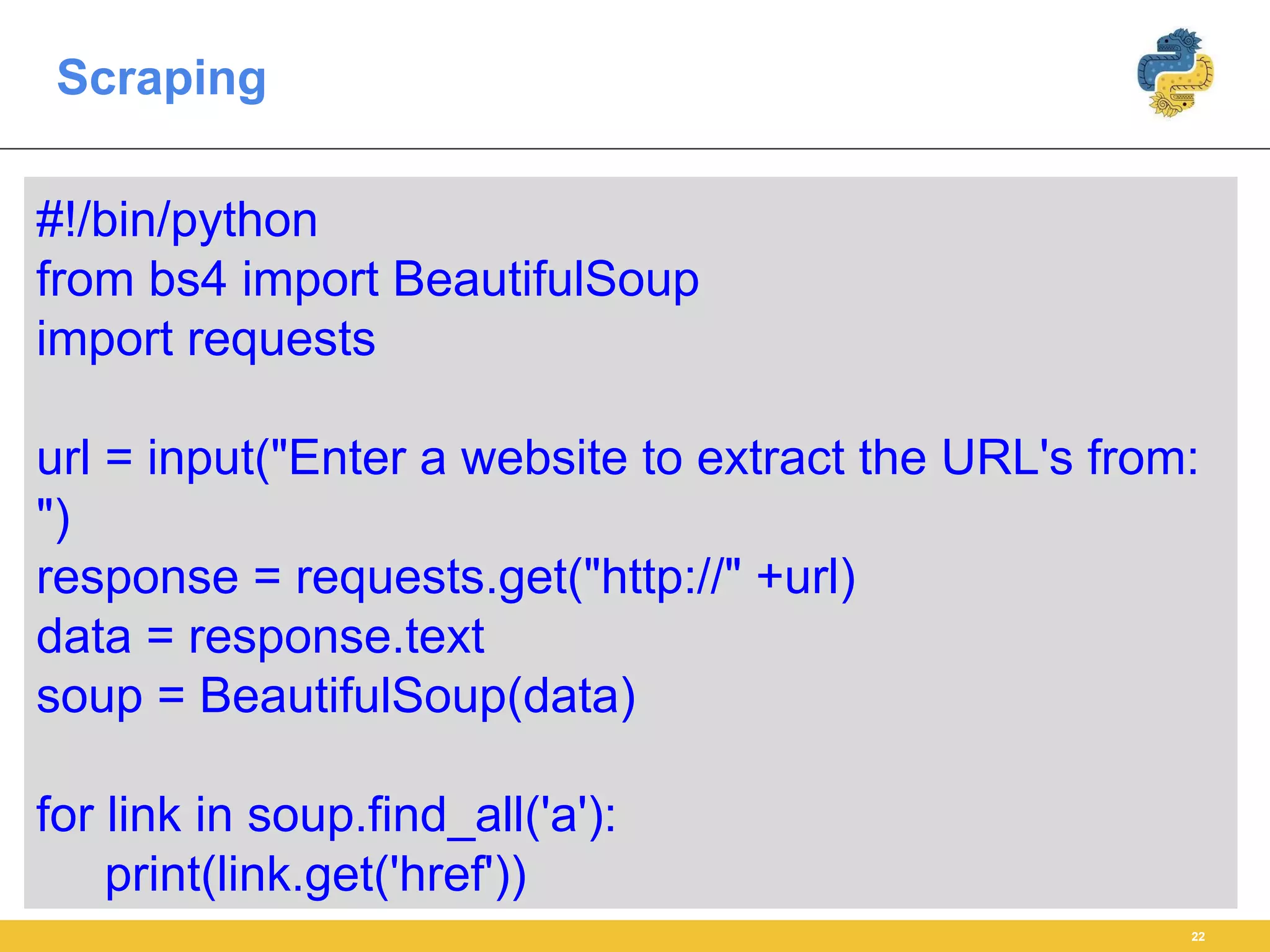 Python para equipos de ciberseguridad | PDF