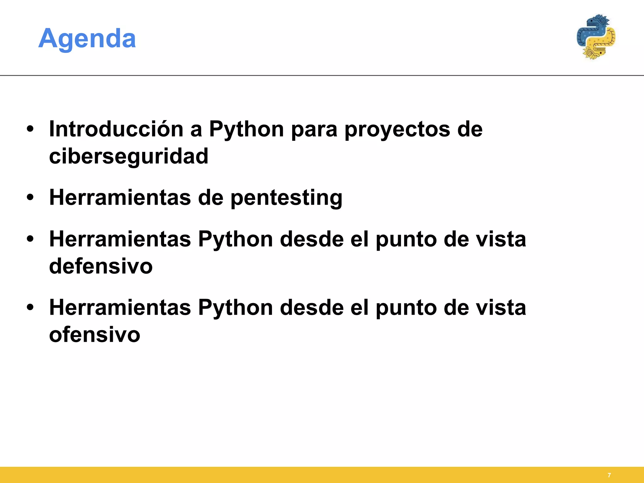 Python para equipos de ciberseguridad | PDF