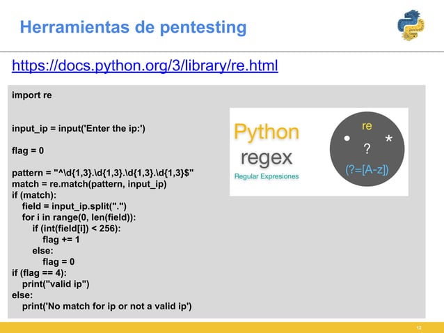 Python para equipos de ciberseguridad | PPT