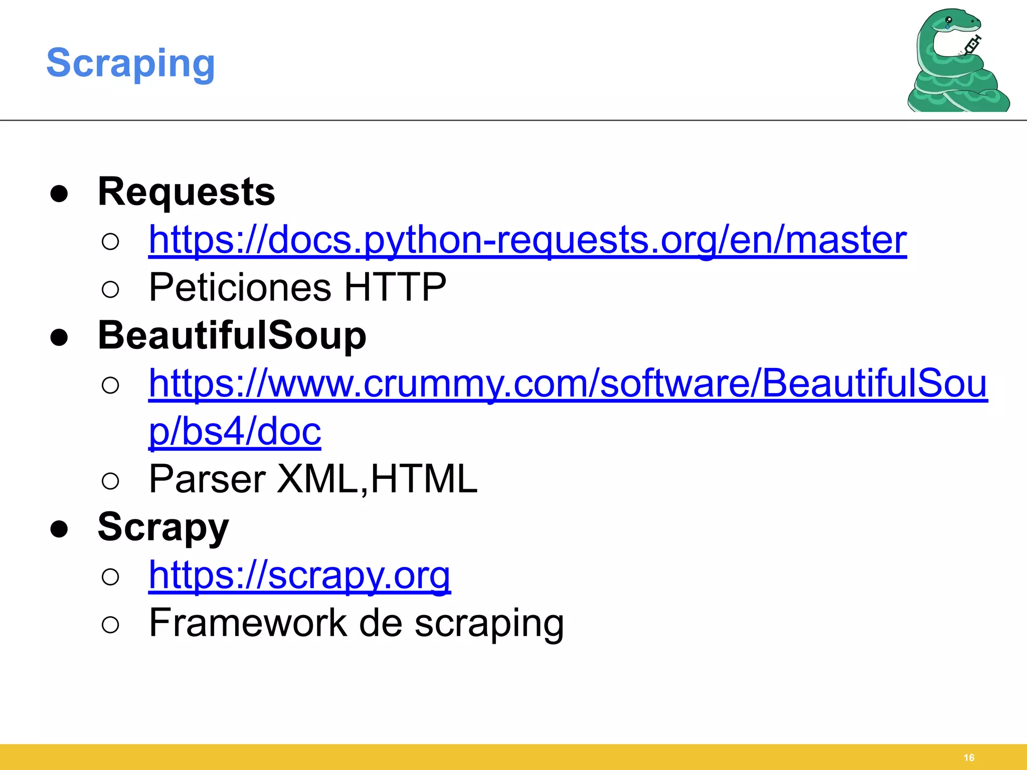 Python para equipos de ciberseguridad(pycones) | PDF | Programming Languages | Computing