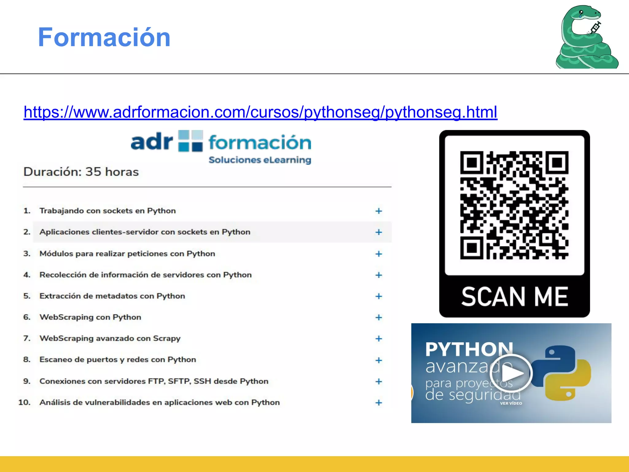 Python para equipos de ciberseguridad(pycones) | PDF | Programming Languages | Computing