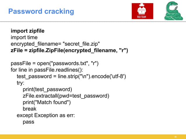 Python para equipos de ciberseguridad(pycones) | PDF | Programming Languages | Computing