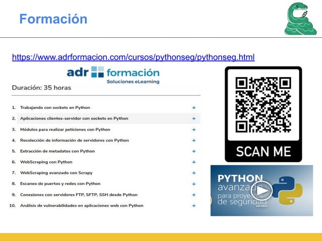 Python para equipos de ciberseguridad(pycones) | PDF | Programming Languages | Computing