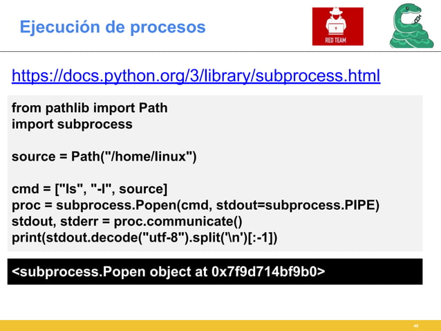 Python para equipos de ciberseguridad(pycones) | PDF | Programming Languages | Computing