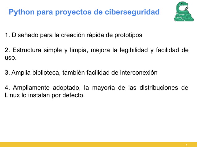 Python para equipos de ciberseguridad(pycones) | PDF | Programming Languages | Computing
