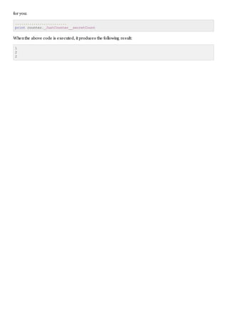 Python classes objects | PDF