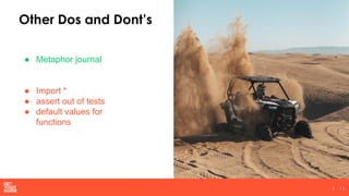 Python clean code for data producs | PDF