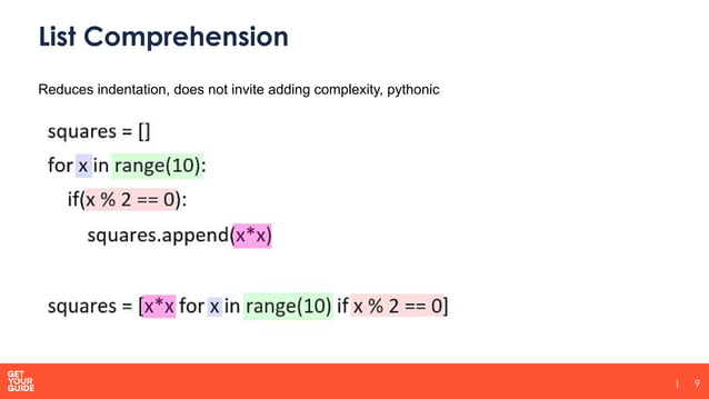 Python clean code for data producs | PDF