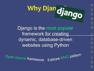 Python Cloud IDE - First Seminar | PPT