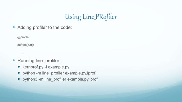 Python Code Profiling Pptx Operating Systems Computer Software And Applications 0564