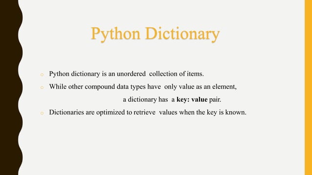 Python Collections | PPTX