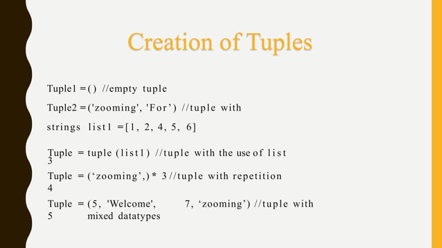 Python Collections | PPTX