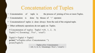 Python Collections | PPTX