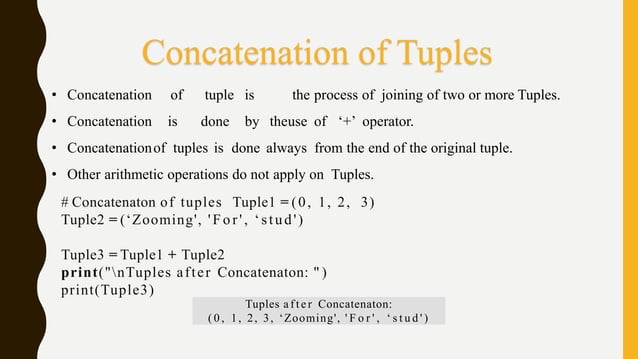 Python Collections | PPTX