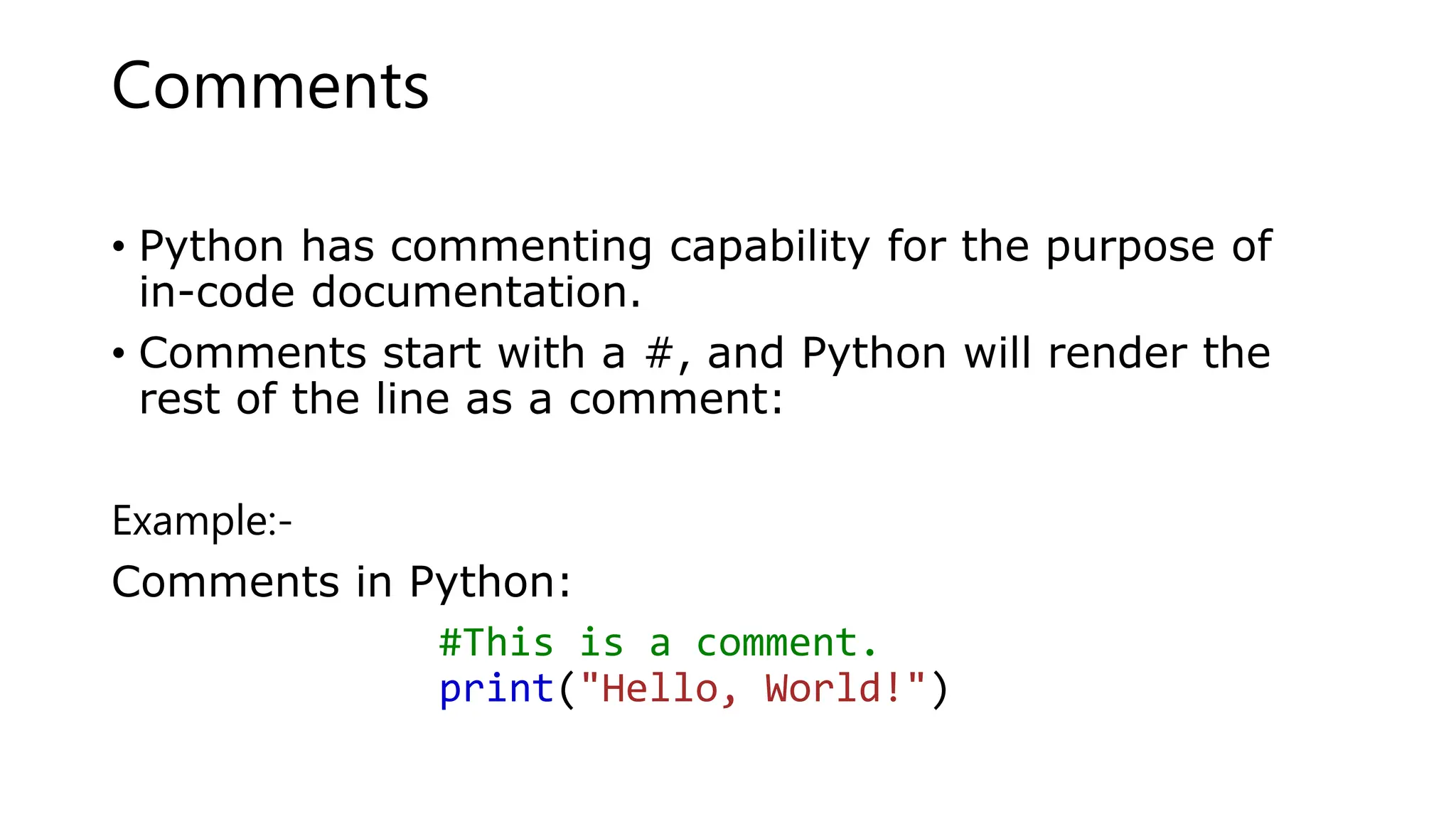 Python comments and variables.pptx