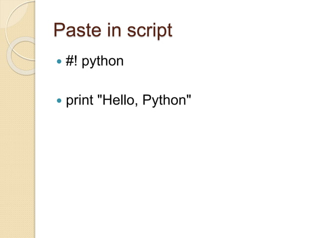Python component in mule | PPT