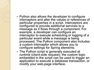 Python component in mule | PPTX