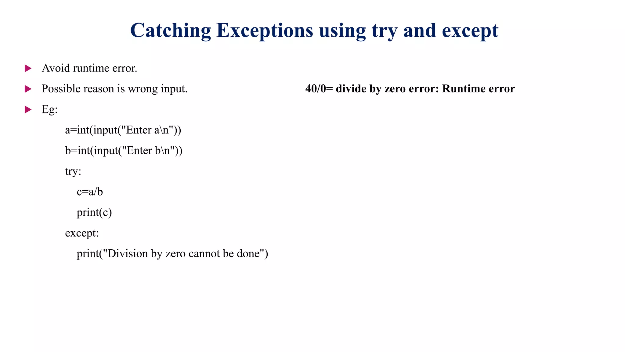 Python Conditionals And Functions Ppt