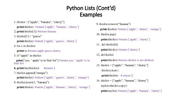Python Basics by Akanksha Bali